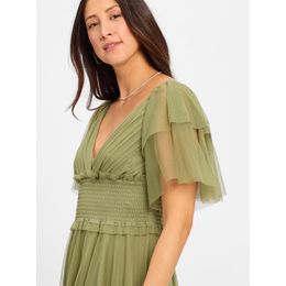 Marie Lund Kleid Damen Größe 44 grün