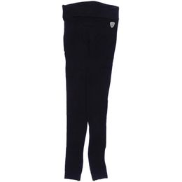 EA7 Emporio Armani Stoffhose Damen Größe M Second Hand schwarz