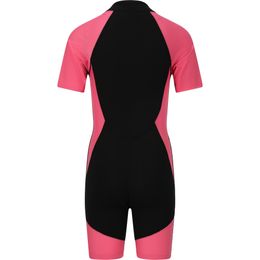 ZIGZAG Badeanzug 'Neoprene' Jungen Gr&ouml;&szlig;e 140 pink / schwarz