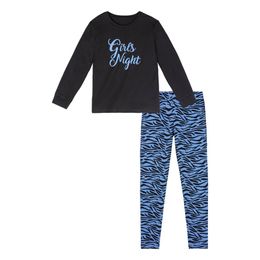 Buffalo Pajamas girl Blue, Black size 122/128