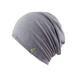 Chillouts Herren Beanie "Acapulco Hat", grau, meliert, unifarben, Baumwollmischung, M&uuml;tzen, Leichte Slouch-M&uuml;tze mit urbanem Look