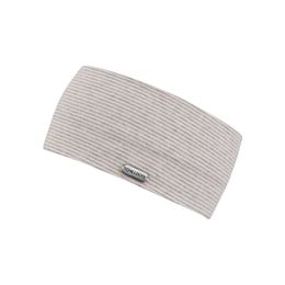 Chillouts Damen Stirnband "Farum Headband", beige, gestreift, mehrfarbig, Baumwollmischung, Mützen, Dünn gestreiftes Baumwoll-Stirnband mit sanfter