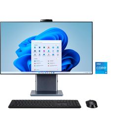 Acer All-in-One PC "Aspire S27-1755", Microsoft Windows 11 Home (64 Bit), 16 GB RAM 512 GB SSD, schwarz, Desktop-PCs