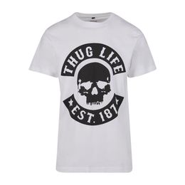 Thug Life Shirt male White size L