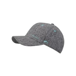 Chillouts Herren Baseball Cap "Christchurch Hat", blau, Basic, kontrastfarbene Details, meliert, Web, Kunstfaser, Caps, mit farbigen Akzenten &