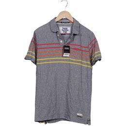 Superdry Poloshirt Herren Größe XXL Second Hand grau