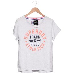 Superdry T-Shirt Damen Größe M Second Hand grau