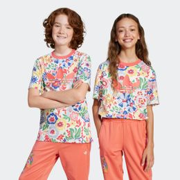 Jungen T-Shirt "TEE"cloud wei&szlig;, multicolor, Gr. 164, adidas originals, Obermaterial: 100% Baumwolle, Shirts