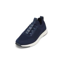 Marc O'Polo MARC O'POLO Herren Sneaker "in leichter Strick-Qualit&auml;t", Gr. 46, blau, Obermaterial: 100% Polyester, unifarben, Schuhe