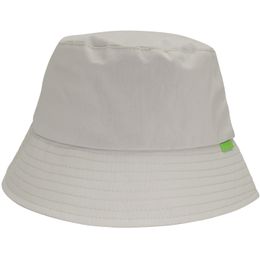 Chillouts Damen Sonnenhut "Ballina Hat", grau, Gr. S, unifarben, Canvas, Kunstfaser, H&uuml;te, mit Hutband zur Gr&ouml;&szlig;enanpassung