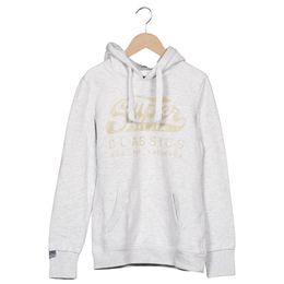 Superdry Kapuzenpullover Damen Größe M Second Hand grau