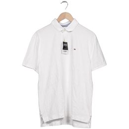 Tommy Hilfiger Poloshirt Herren Größe M Second Hand weiß