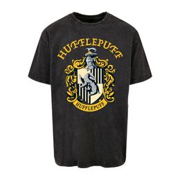 Absolute Cult Shirt 'Harry Potter - Hufflepuff Crest' male Black size L