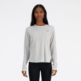 New Balance Performance Shirt 'Athletics' female Grey size XS