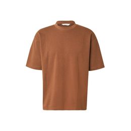 Selected T-Shirt 'SLHOscar' Herren Gr&ouml;&szlig;e XS cognac