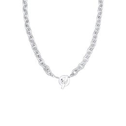 Elli Premium Kette Damen Größe 42 silber