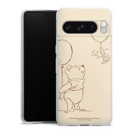 DeinDesign Google Pixel 8 Pro Handy Silikon H&uuml;lle Case transparent Handyh&uuml;lle Disney Official Licensed Product Winnie The Pooh Silikon Case
