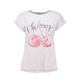 Haily's Hailys T-Shirt Damen Gr&ouml;&szlig;e L greige / dunkelgrau / altrosa / wei&szlig;