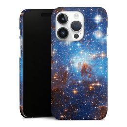 DeinDesign iPhone 14 Pro Handy Premium Case Smartphone Handyh&uuml;lle Schutzh&uuml;lle matt Weltall Star Galaxy Premium Case