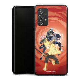 DeinDesign Galaxy A52s 5G Handy Silikon H&uuml;lle Case schwarz Handyh&uuml;lle Sasuke Naruto Shippuden Sakura