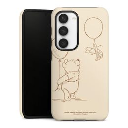 DeinDesign Galaxy S23 Handy Panzer Handyh&uuml;lle robuste Outdoor H&uuml;lle Schutzh&uuml;lle matt Disney Official Licensed Product Winnie The Pooh Tough Case