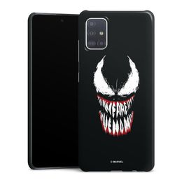 DeinDesign Galaxy A51 Handy Premium Case Smartphone Handyh&uuml;lle Schutzh&uuml;lle gl&auml;nzend Venom Marvel Official Licensed Product Premium Case