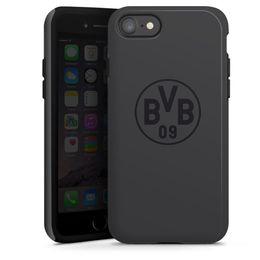 DeinDesign iPhone SE (2022) Handy Panzer Handyh&uuml;lle robuste Outdoor H&uuml;lle Schutzh&uuml;lle gl&auml;nzend Borussia Dortmund Bvb Logo Tough Case