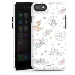 DeinDesign iPhone SE (2022) Handy Panzer Handyh&uuml;lle robuste Outdoor H&uuml;lle Schutzh&uuml;lle gl&auml;nzend Bambi Disney Dumbo Tough Case