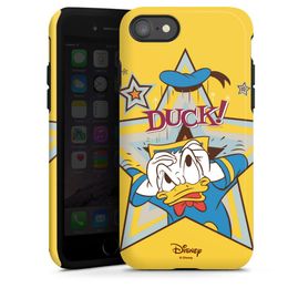 DeinDesign iPhone SE (2020) Handy Panzer Handyh&uuml;lle robuste Outdoor H&uuml;lle Schutzh&uuml;lle gl&auml;nzend Disney Official Licensed Product Donald Duck Tough Case
