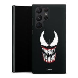 DeinDesign Galaxy S23 Ultra Handy Premium Case Smartphone Handyh&uuml;lle Schutzh&uuml;lle matt Venom Marvel Official Licensed Product Premium Case