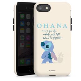 DeinDesign iPhone SE (2020) Handy Panzer Handyh&uuml;lle robuste Outdoor H&uuml;lle Schutzh&uuml;lle gl&auml;nzend Disney Official Licensed Product Lilo & Stitch Tough Case