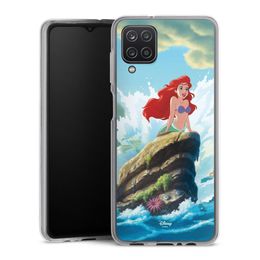 DeinDesign Galaxy A12 Handy Silikon H&uuml;lle Case transparent Handyh&uuml;lle Official Licensed Product Mermaid Arielle Die Meerjungfrau Silikon Case