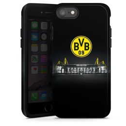 DeinDesign iPhone SE (2020) Handy Panzer Handyh&uuml;lle robuste Outdoor H&uuml;lle Schutzh&uuml;lle gl&auml;nzend Borussia Dortmund Bvb Stadium Tough Case