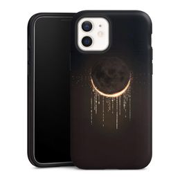 DeinDesign iPhone 12 mini Handy Panzer Handyh&uuml;lle robuste Outdoor H&uuml;lle Schutzh&uuml;lle matt Full Moon Moon Light Tough Case