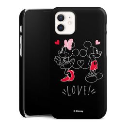 DeinDesign iPhone 12 mini Handy Premium Case Smartphone Handyh&uuml;lle Schutzh&uuml;lle gl&auml;nzend Disney Love Premium Case