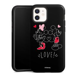 DeinDesign iPhone 12 mini Handy Panzer Handyh&uuml;lle robuste Outdoor H&uuml;lle Schutzh&uuml;lle gl&auml;nzend Disney Love Tough Case