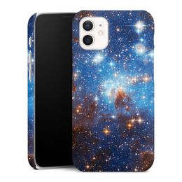 DeinDesign iPhone 12 mini Handy Premium Case Smartphone Handyh&uuml;lle Schutzh&uuml;lle matt Weltall Star Galaxy Premium Case