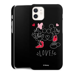 DeinDesign iPhone 12 mini Handy Premium Case Smartphone Handyh&uuml;lle Schutzh&uuml;lle matt Disney Love Premium Case