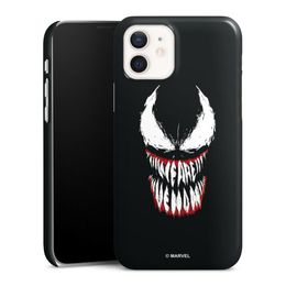 DeinDesign iPhone 12 Handy Premium Case Smartphone Handyh&uuml;lle Schutzh&uuml;lle gl&auml;nzend Venom Marvel Official Licensed Product Premium Case