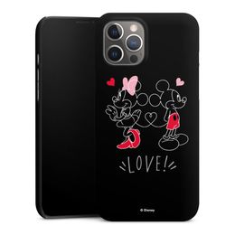 DeinDesign iPhone 12 Pro Max Handy Premium Case Smartphone Handyh&uuml;lle Schutzh&uuml;lle matt Disney Love Premium Case