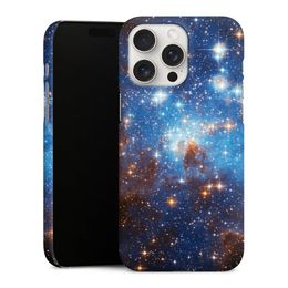 DeinDesign iPhone 15 Pro Max Handy Premium Case Smartphone Handyh&uuml;lle Schutzh&uuml;lle matt Weltall Star Galaxy Premium Case