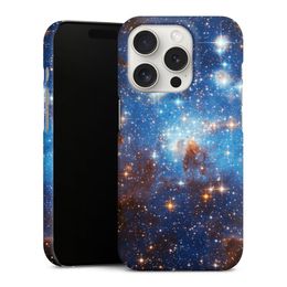 DeinDesign iPhone 15 Pro Handy Premium Case Smartphone Handyh&uuml;lle Schutzh&uuml;lle matt Weltall Star Galaxy Premium Case