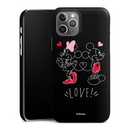 DeinDesign iPhone 12 Pro Handy Premium Case Smartphone Handyh&uuml;lle Schutzh&uuml;lle matt Disney Love Premium Case