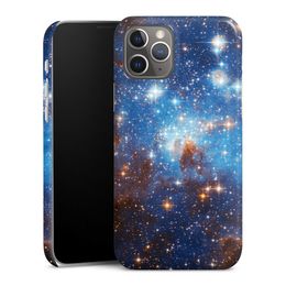 DeinDesign iPhone 12 Pro Handy Premium Case Smartphone Handyh&uuml;lle Schutzh&uuml;lle gl&auml;nzend Weltall Star Galaxy Premium Case