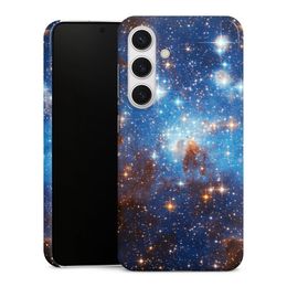 DeinDesign Galaxy S24 Handy Premium Case Smartphone Handyh&uuml;lle Schutzh&uuml;lle gl&auml;nzend Weltall Star Galaxy Premium Case