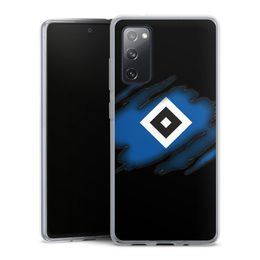 DeinDesign Galaxy S20 FE 5G Handy Silikon H&uuml;lle Case transparent Handyh&uuml;lle Official Licensed Product Hsv Hamburger Sv Silikon Case
