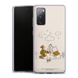 DeinDesign Galaxy S20 FE 5G Handy Silikon H&uuml;lle Case transparent Handyh&uuml;lle Winnie The Pooh Disney Official Licensed Product Silikon Case