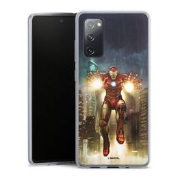 DeinDesign Galaxy S20 FE Handy Silikon H&uuml;lle Case transparent Handyh&uuml;lle Iron Man Avengers Marvel Silikon Case