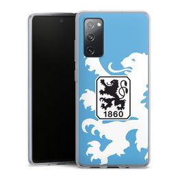 DeinDesign Galaxy S20 FE 5G Handy Silikon H&uuml;lle Case transparent Handyh&uuml;lle Official Licensed Product Tsv 1860 M&uuml;nchen Coat Of Arms Silikon Case