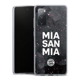 DeinDesign Galaxy S20 FE Handy Silikon H&uuml;lle Case transparent Handyh&uuml;lle Fc Bayern M&uuml;nchen Girl Style Mia San Mia Silikon Case